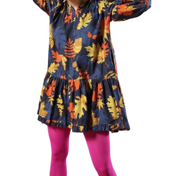 Maude Vivante | Dresses | New Maude Vivante Ollie Dress In Maple Leaves ...